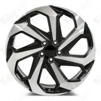 China PCD 5x100-120 20 Inch Honda Replica Wheels 20x8.5 Black Gray JWL for sale