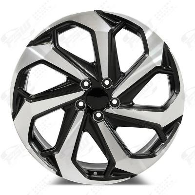 China PCD 5x100-120 20 Inch Honda Replica Wheels 20x8.5 Black Gray JWL for sale