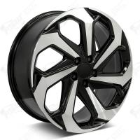 China PCD 5x100-120 20 Inch Honda Replica Wheels 20x8.5 Black Gray JWL for sale