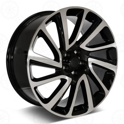 China A356.2 Replica Land Rover 20 Inch Rims PCB 108mm 120mm 20x8 Black Wheels for sale