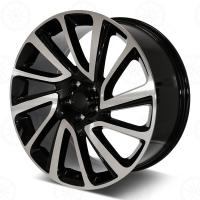 China A356.2 Replica Land Rover 20 Inch Rims PCB 108mm 120mm 20x8 Black Wheels for sale