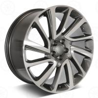 China A356.2 Replica Land Rover 20 Inch Rims PCB 108mm 120mm 20x8 Black Wheels for sale