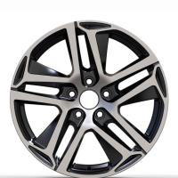 China 17x7.5 Peugeot Replica Wheels 60.1 17 Inch Aluminum Alloy Rims Replacement for sale