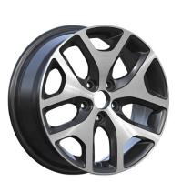 China 5 Hole ET42.5 Alloy Replica Car Rims 16X6.5/18X7 Black Rims For KIA Car for sale