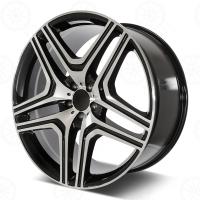 China 5 Hole Mercedes Benz 21 Inch Rims 21x10 22x10 Alloy Mercedes GL63 Wheels for sale