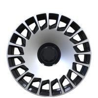 China PCB 112mm Mercedes Benz Replica Wheels 20x8.5 20x9.5 Inch Black Machined Surface for sale