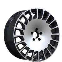 China PCB 112mm Mercedes Benz Replica Wheels 20x8.5 20x9.5 Inch Black Machined Surface for sale