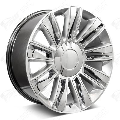 China 24 Inch Cadillac Replica Wheels Escalade Platinum 22 Inch Chrome Rims 6 Lug 4740 for sale