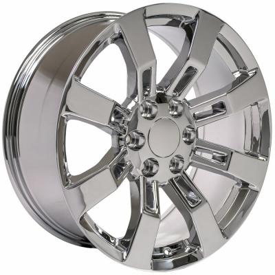China Tahoe Yukon Escalade 24 Inch GMC Sierra Replica Wheels 20x8.5 Chrome Wheels 5409 for sale