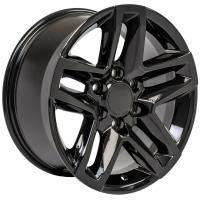 China 20 Inch Black 5911 Chevrolet Replica Wheels For Chevy Silverado Z71 Trail Boss for sale