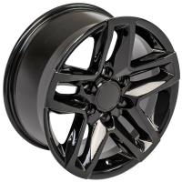 China 20 Inch Black 5911 Chevrolet Replica Wheels For Chevy Silverado Z71 Trail Boss for sale