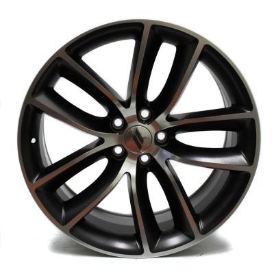China 71.6 dodge challenger 20 inch rims Polished Black dodge charger replica wheels 2526 for sale