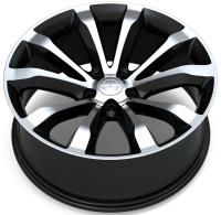 China 20 Inch 2540 Gloss Black OEM Replica Car Rims 2015-2020 for Chrysler 300 RT8 for sale