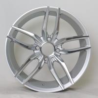 China Silver Black 73.1 Car Aftermarket Wheels Aluminum Alloy 4X100 5x114.3 17 inch rims for sale