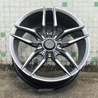 China Silver Black 73.1 Car Aftermarket Wheels Aluminum Alloy 4X100 5x114.3 17 inch rims for sale