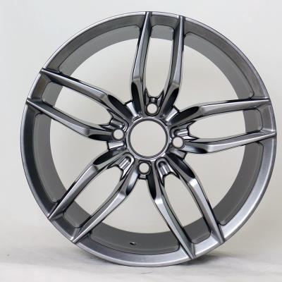 China Silver Black 73.1 Car Aftermarket Wheels Aluminum Alloy 4X100 5x114.3 17 inch rims for sale
