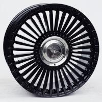 China Black Machined Face Car Aftermarket Wheels 20 21 Inch Aluminum Rims TS16949 for sale