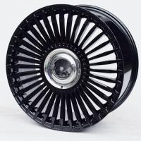 China Black Machined Face Car Aftermarket Wheels 20 21 Inch Aluminum Rims TS16949 for sale