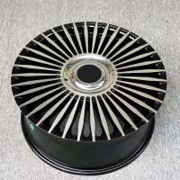China Black Machined Face Car Aftermarket Wheels 20 21 Inch Aluminum Rims TS16949 for sale