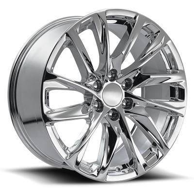 China Chrome Cadillac Replica Wheels OE 22 Inch Escalade Platinum Rims 6x5.5 +28 for sale