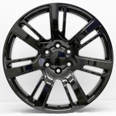 China Black Silver Cadillac Replica Wheels 22 Inch 4738 Fit Chevy Tahoe Sierra Yukon Escalade for sale