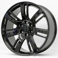 China Black Silver Cadillac Replica Wheels 22 Inch 4738 Fit Chevy Tahoe Sierra Yukon Escalade for sale