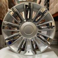 China EXT ESV Tahoe Cadillac Replica Wheels Chrome 24 Inch Escalade Platinum Replica Wheels for sale