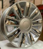 China EXT ESV Tahoe Cadillac Replica Wheels Chrome 24 Inch Escalade Platinum Replica Wheels for sale