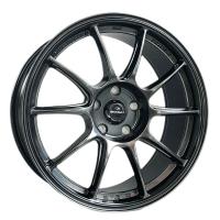 China Black 18 Inch Flow Forming Wheels Alloy 5X114.3 73.1 TS16949 for sale