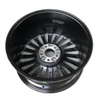 China TUV 18in Flow Forming Wheels 5x112 Five Black Multi Spoke Alloy Wheels For Benz for sale