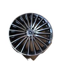 China TUV 18in Flow Forming Wheels 5x112 Five Black Multi Spoke Alloy Wheels For Benz for sale