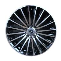 China TUV 18in Flow Forming Wheels 5x112 Five Black Multi Spoke Alloy Wheels For Benz for sale