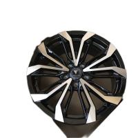 China Aluminium PCD 5x114.3 Black Machined Face Wheels Flow Formed Truck Wheels 73.1 for sale
