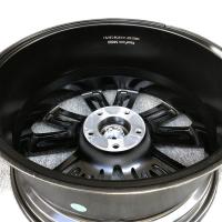 China Aluminium PCD 5x114.3 Black Machined Face Wheels Flow Formed Truck Wheels 73.1 for sale