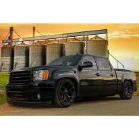 China Replica GMC Sierra Snowflake Wheels 30x10 Black Mch Yukon Denali Snowflake Rims for sale