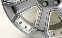 China Chrome Inserts 24x10 Replica Wheels 5660 Silverado GMC Yukon Black Rims for sale