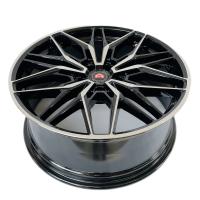 China Lightweight Forged Alloy Aluminum 19x8 5 5x100 Wheels Black OEM Auto Parts for sale