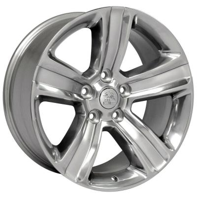 China 20 Inch Five Spoke Wheels For Dodge Ram 1500 20 X9 Chrome Rims 2453 for sale