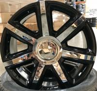China 22'' Chrome Inserts Replica Alloy Wheel Rim 4739 Cadillac Escalade 15-20 Oem for sale