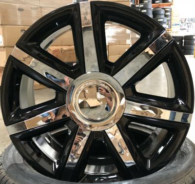 China 22'' Chrome Inserts Replica Alloy Wheel Rim 4739 Cadillac Escalade 15-20 Oem for sale