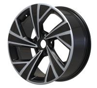 China Black / Gun Grey Machine Face 18 Inch Alloy Wheels Rims For VW for sale