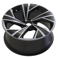 China Black / Gun Grey Machine Face 18 Inch Alloy Wheels Rims For VW for sale