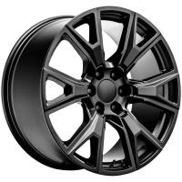 China 26 Chevrolet Replica Wheels Black Milled Rims Fit Yukon Sierra Tahoe Silverado for sale