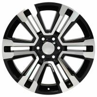 China 5822 24 GMC Replica Rims Black Wheels Fit Tahoe Silverado Sierra Yukon Escalade for sale
