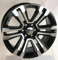 China 5822 24 GMC Replica Rims Black Wheels Fit Tahoe Silverado Sierra Yukon Escalade for sale