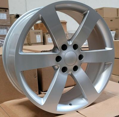 China 5254 24 Replica Rims Silver TBSS Wheels Fit Chevy Tahoe Sierra Yukon LTZ for sale
