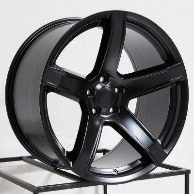 China 20x9.5 HC2 Style Dodge Replica Wheels Satin Black Flow Form Rims Tires Fit Challenger for sale