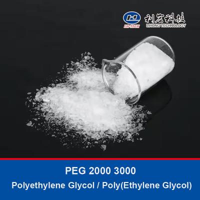 China Surfactant PEG 2000 Polyethylene Glycol 3000 White Flake Poly Ethylene Glycol Cas 25322-68-3 for sale