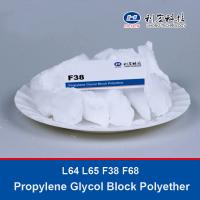 China Polyethylene Polypropylene Glycol L64 L65 F38 F68 Propylene Glycol Block Polyether for sale