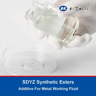 China SDYZ Synthetic Ester Oil Additive Clear High Performance Metalworking Fluids for sale